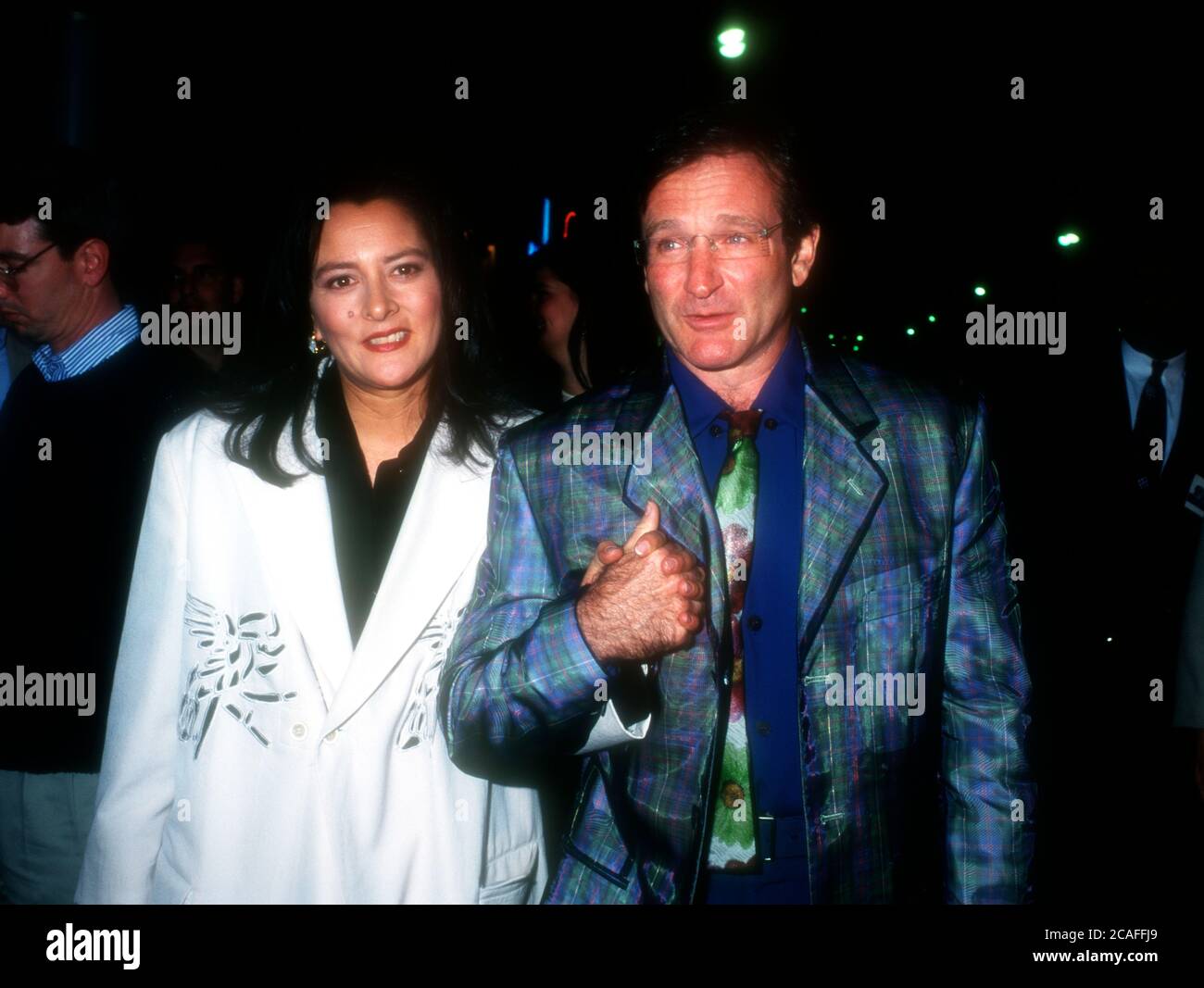 Robin williams and marsha garces williams hi-res stock photography and ...