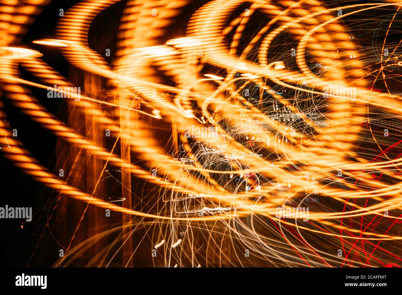 Cool background of swirling lights shot with long exposure - perfect ...