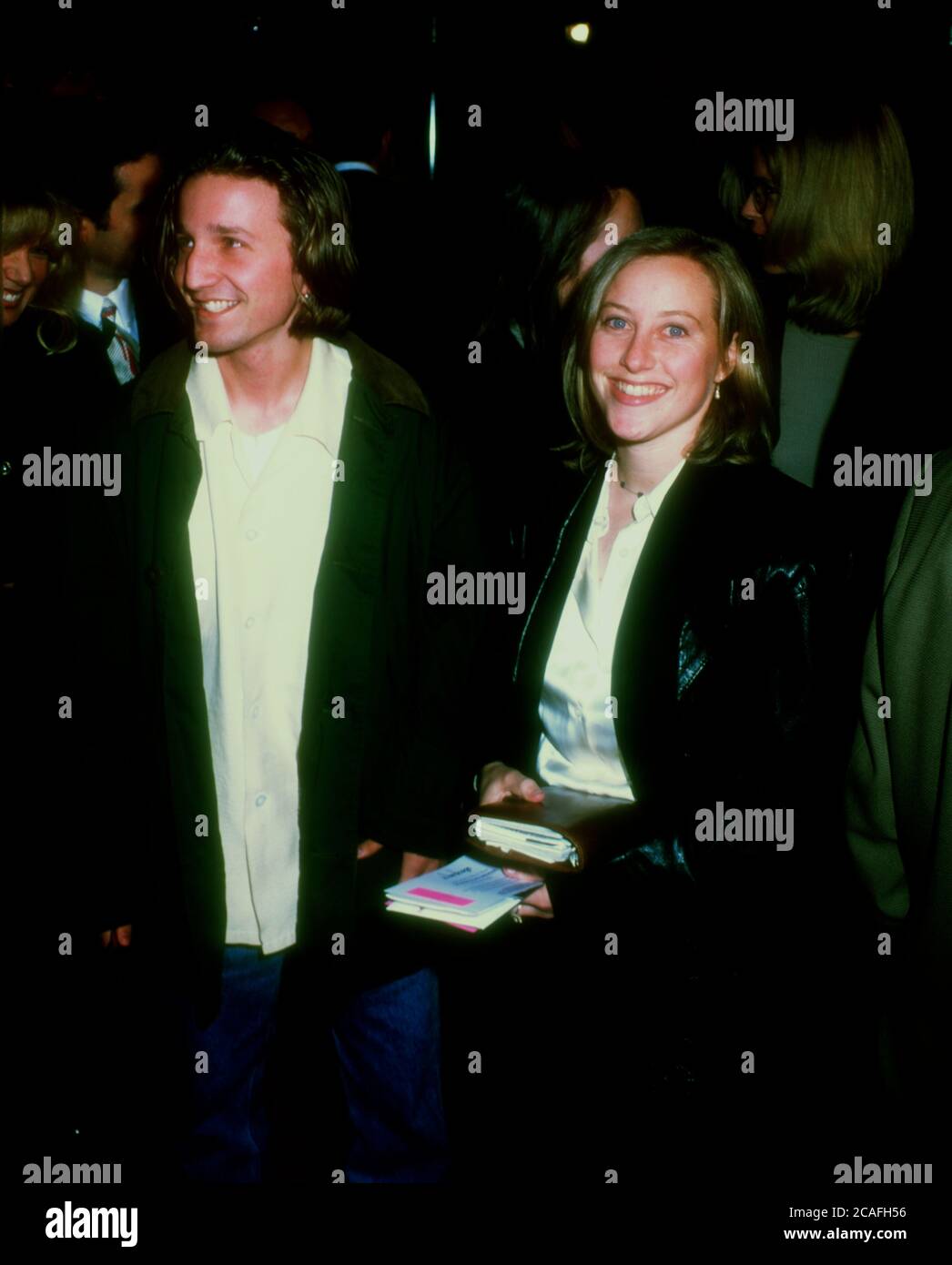 Westwood, California, USA 5th March 1996 Actor Breckin Meyer and Bonnie ...