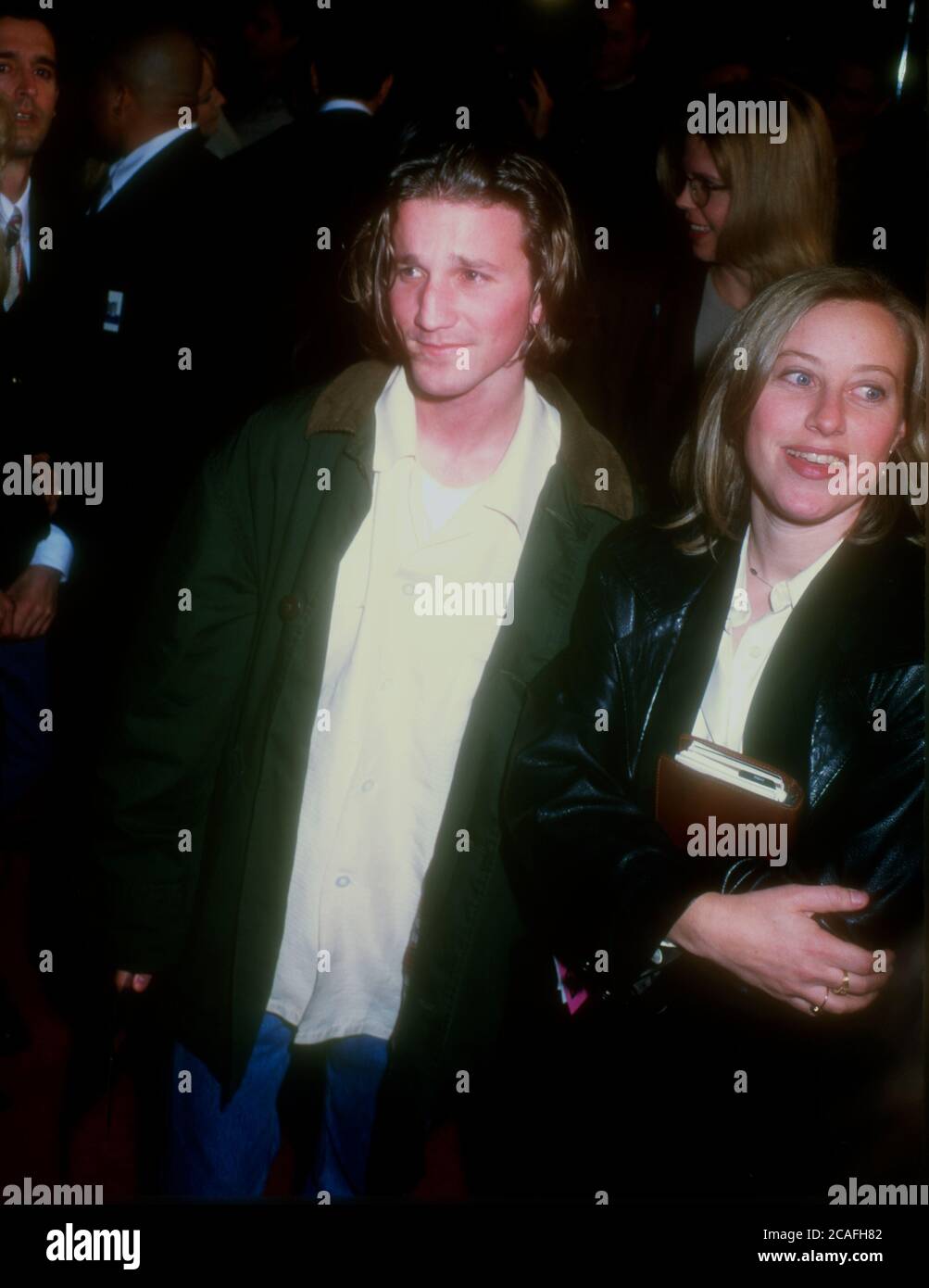Westwood, California, USA 5th March 1996 Actor Breckin Meyer and Bonnie ...
