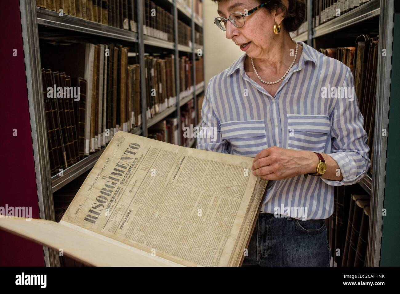 Italian national newspaper hi-res stock photography and images - Alamy