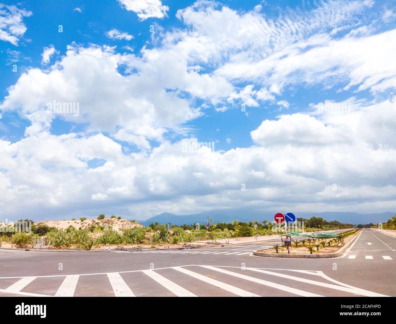 Wide Open Road Wallpaper