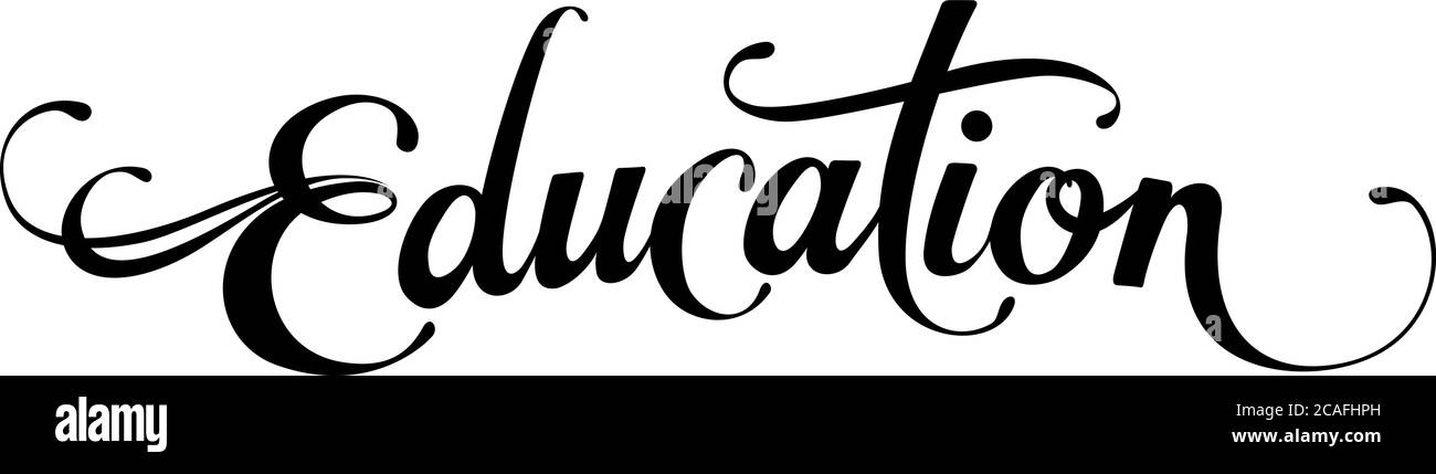 Custom calligraphy text Stock Vector Image & Art - Alamy