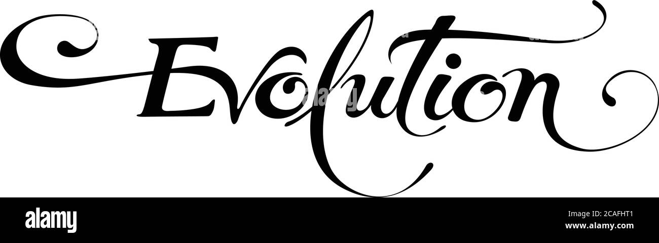 Custom calligraphy text Stock Vector Image & Art - Alamy