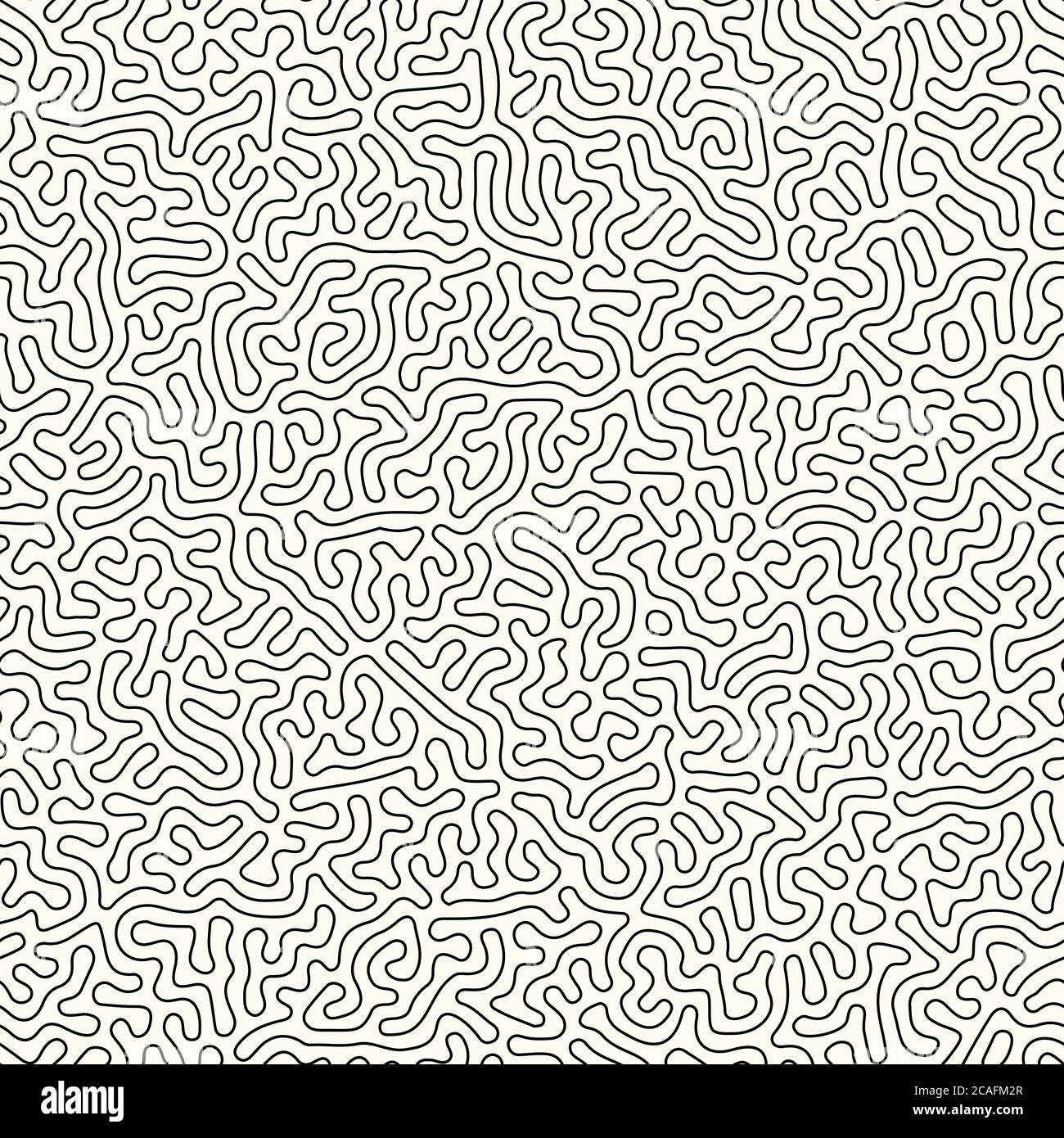 Abstract organic background, natural maze labyrinth, reaction diffusion ...
