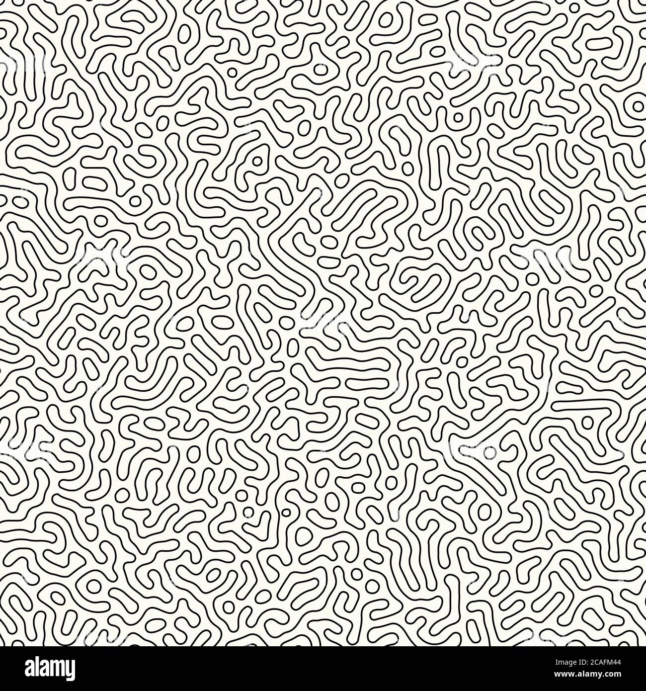 Abstract organic background, natural maze labyrinth, reaction diffusion ...