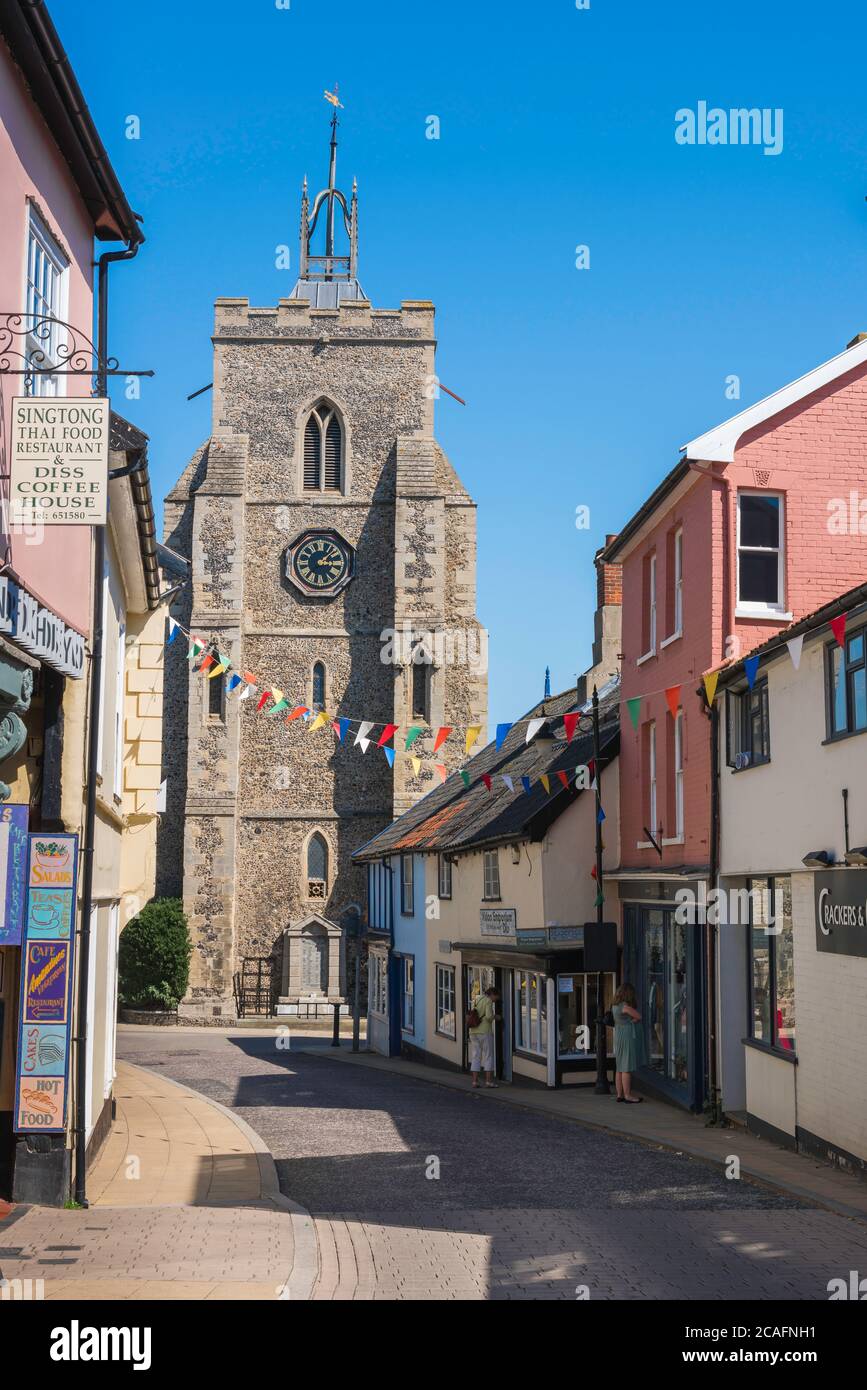 Churches in diss st marys church hi-res stock photography and images ...