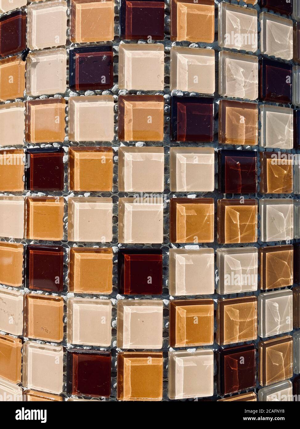 Golden square ceramic tile texture hi-res stock photography and images ...