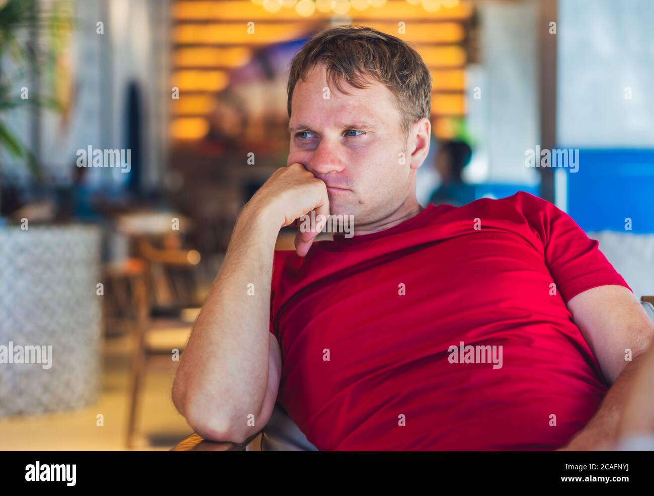 Nervous waiting hi-res stock photography and images - Alamy