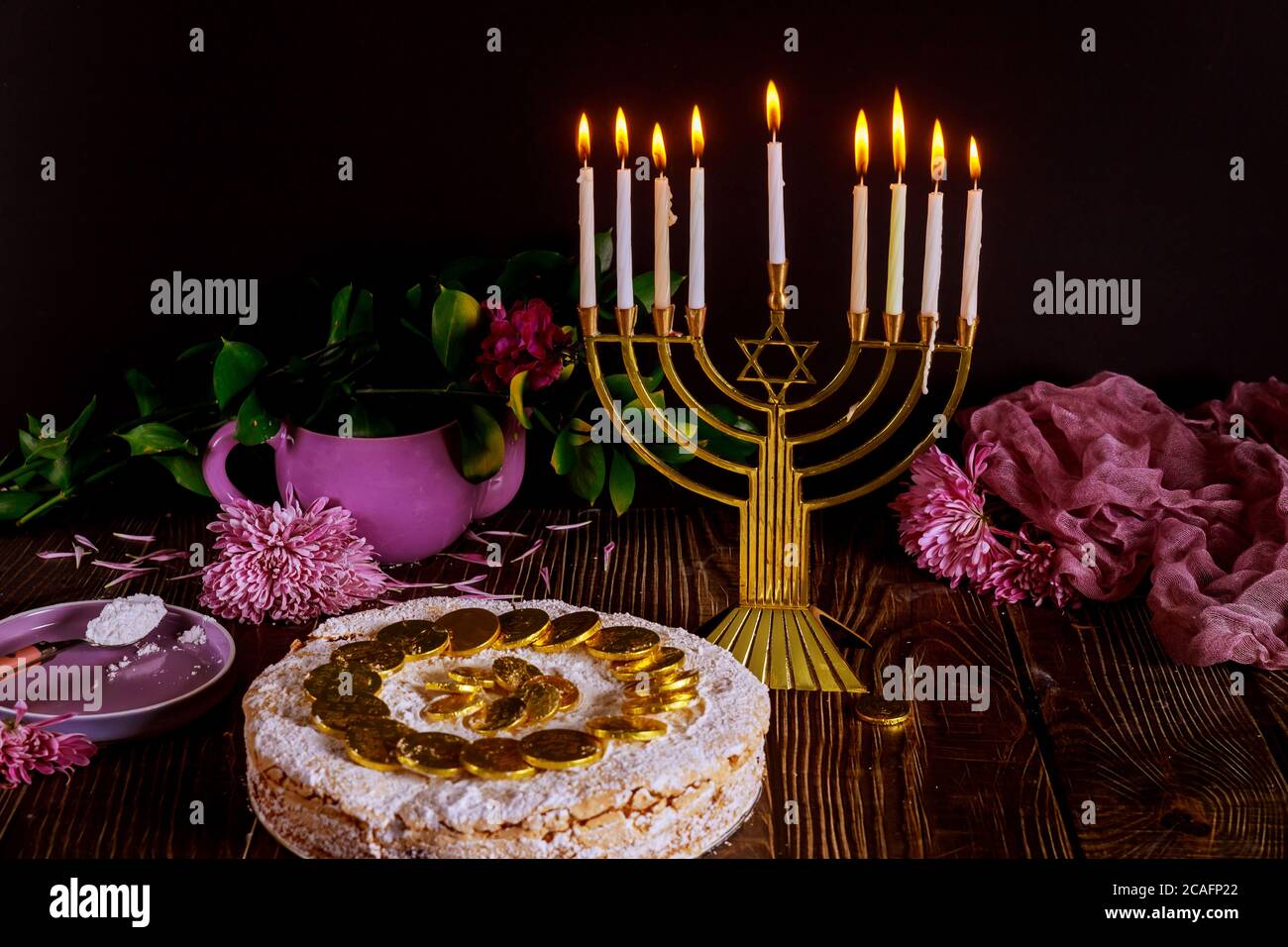 Chanukka symbol hi-res stock photography and images - Alamy
