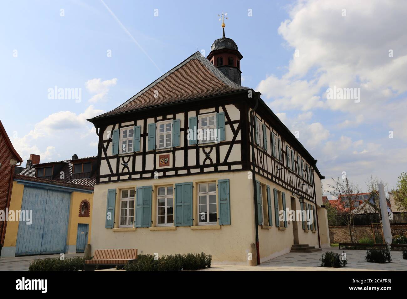 Old townhall Mutterstadt, Rhineland-Palatinate, Germany Stock Photo - Alamy