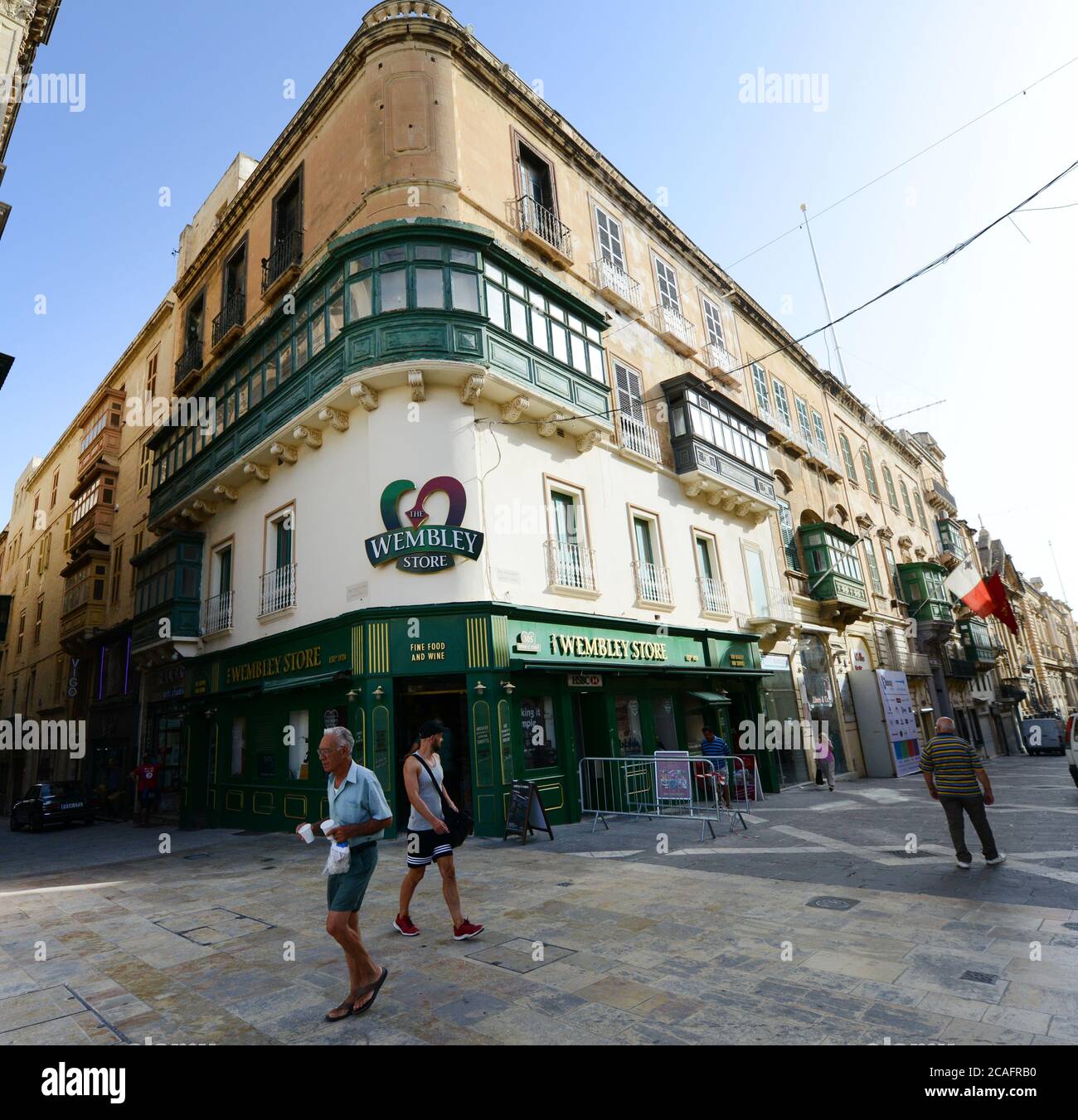 The Wembley store on Republic street in Valletta, Malta Stock Photo - Alamy