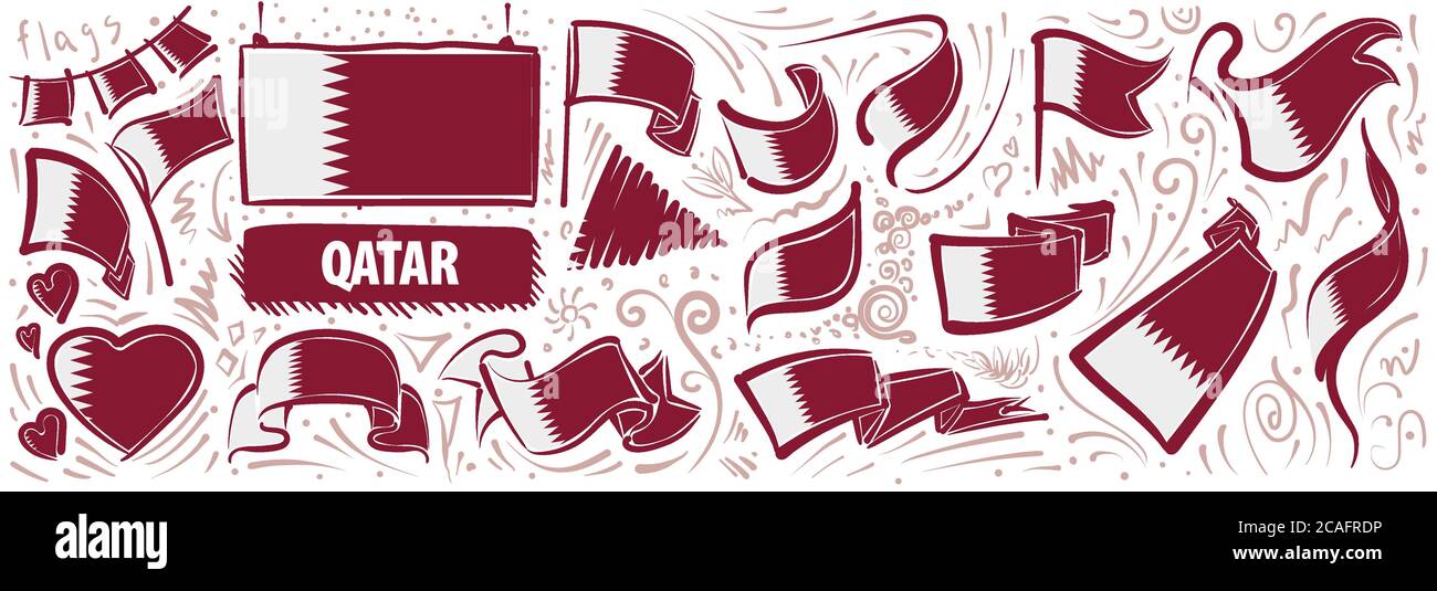 Tourism in doha Stock Vector Images - Alamy