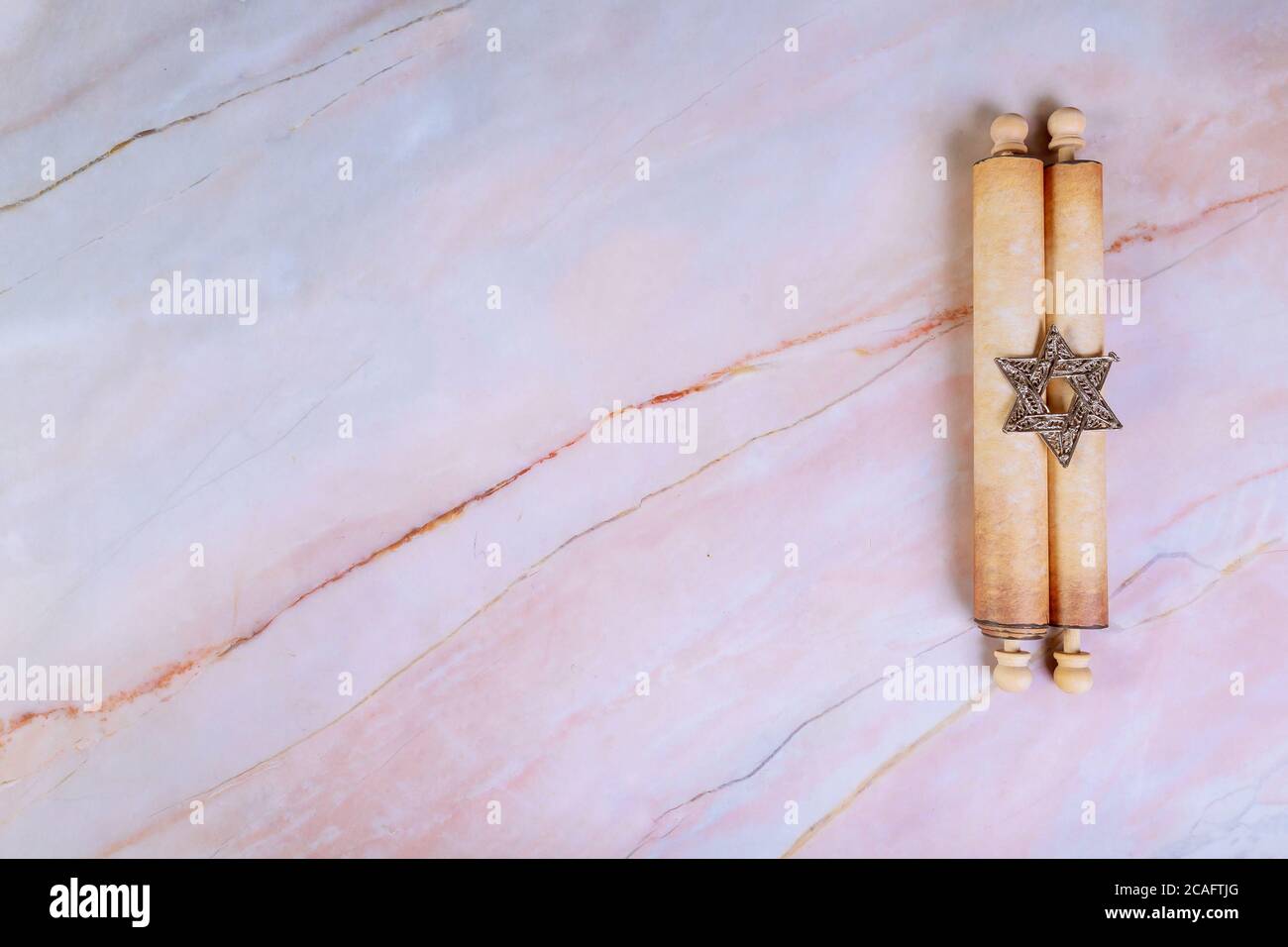 Hebrew manuscript on parchment hi-res stock photography and images - Alamy