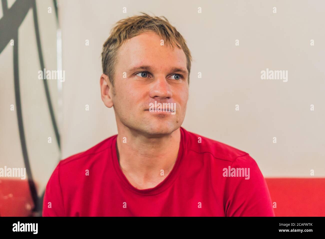 Person restrained hi-res stock photography and images - Alamy