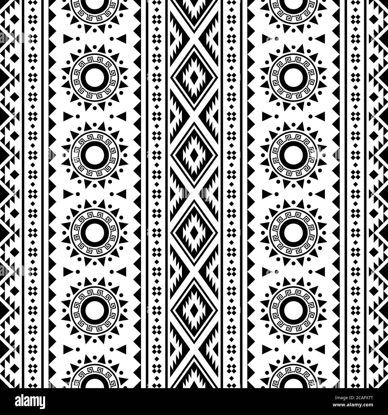 Aztec seamless pattern hi-res stock photography and images - Alamy