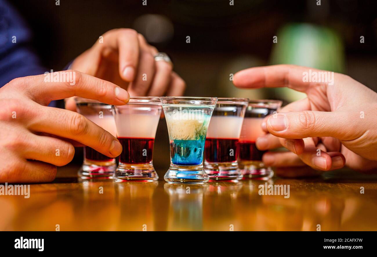 Alcohol Shots Photography