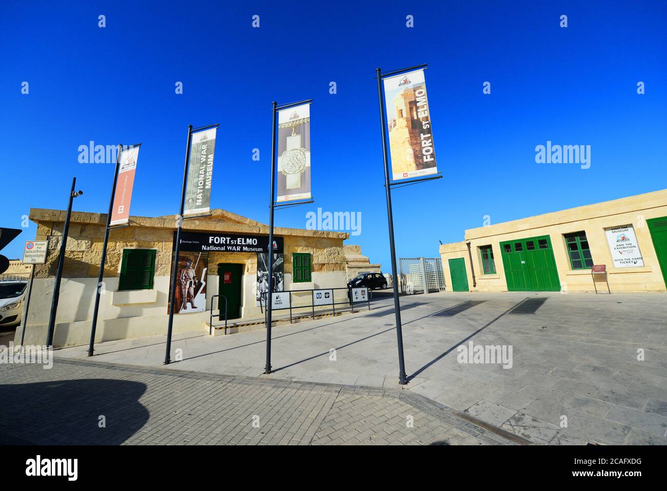 National War Museum - Fort St Elmo in Valletta, India Stock Photo - Alamy