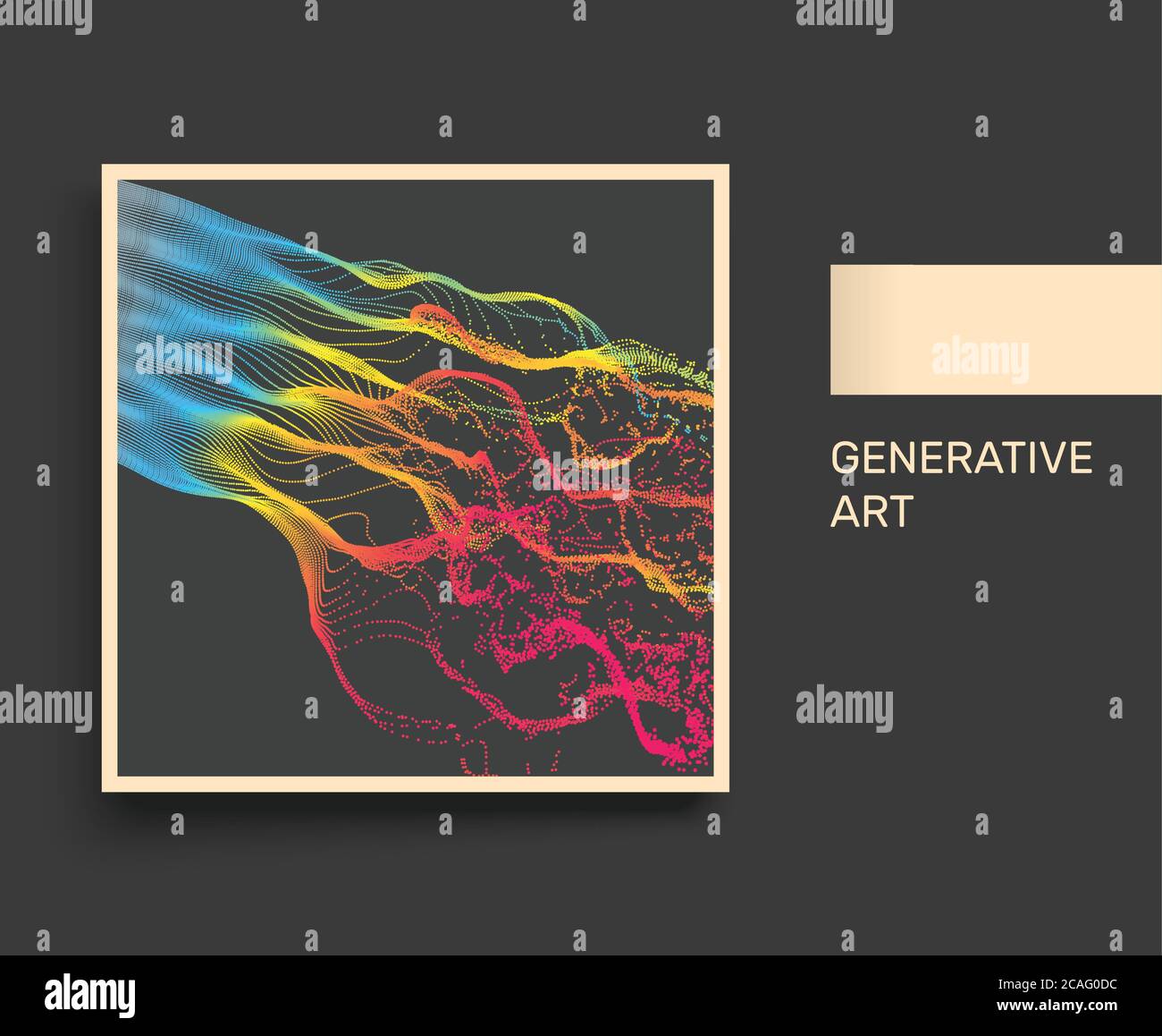 Array with Dynamic Emitted Particles. Flowing Particle Waves. Textbook, booklet or notebook ...
