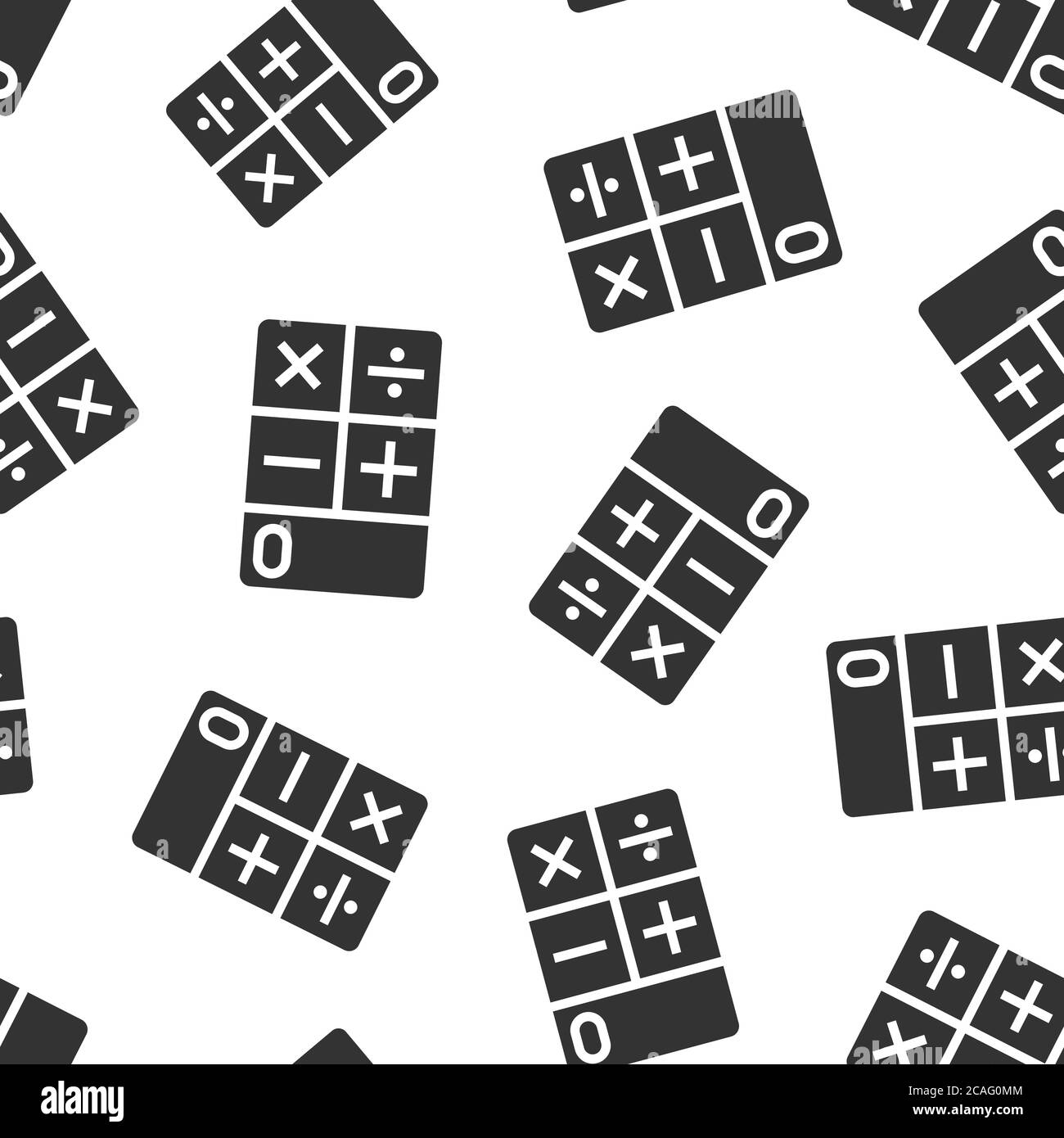 Calculator icon in flat style. Calculate vector illustration on white ...