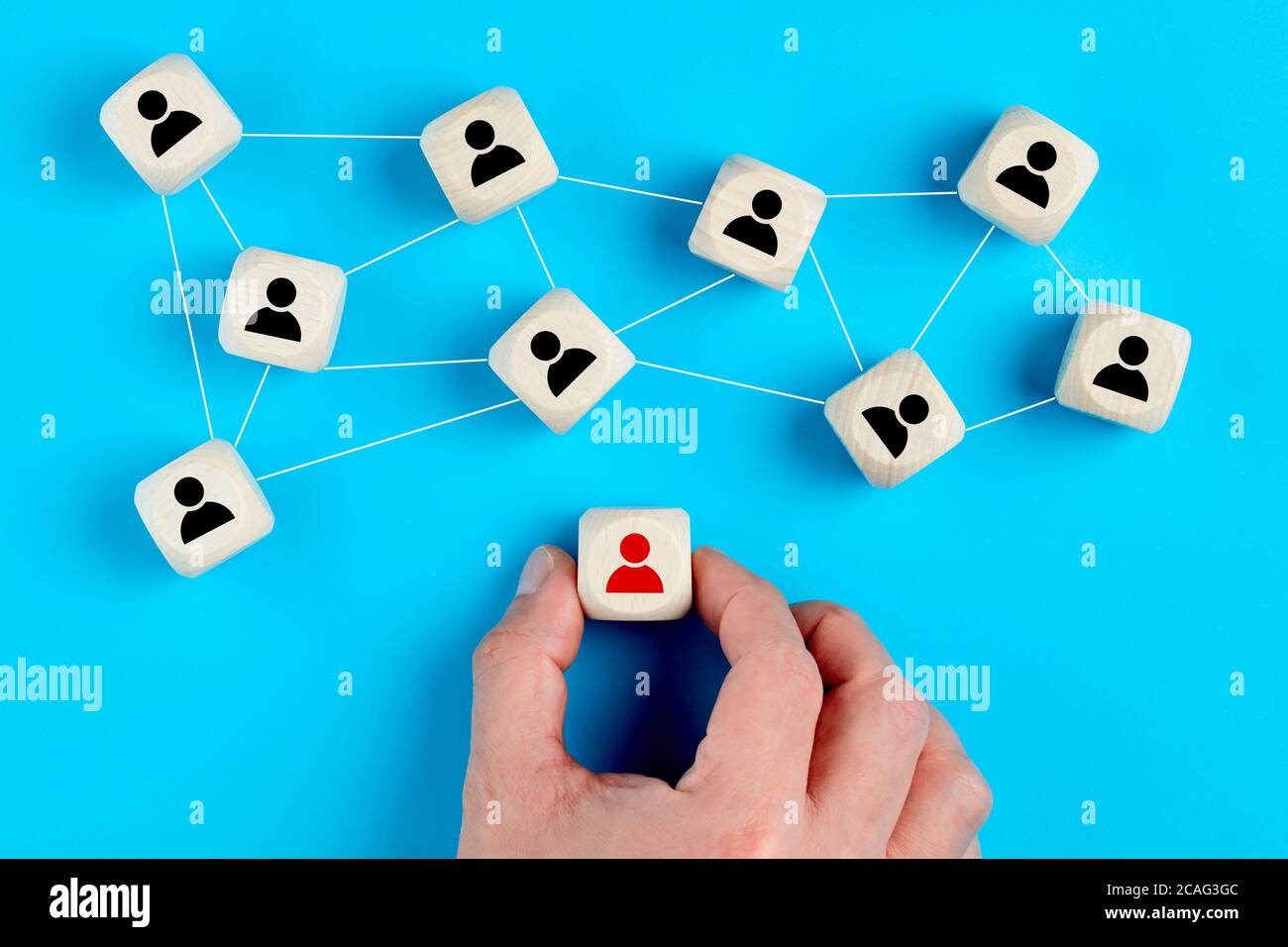 Organization structure, team building, business management or human ...