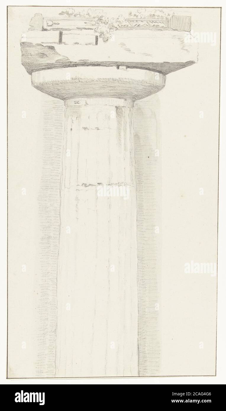 Doric column drawing hi-res stock photography and images - Alamy