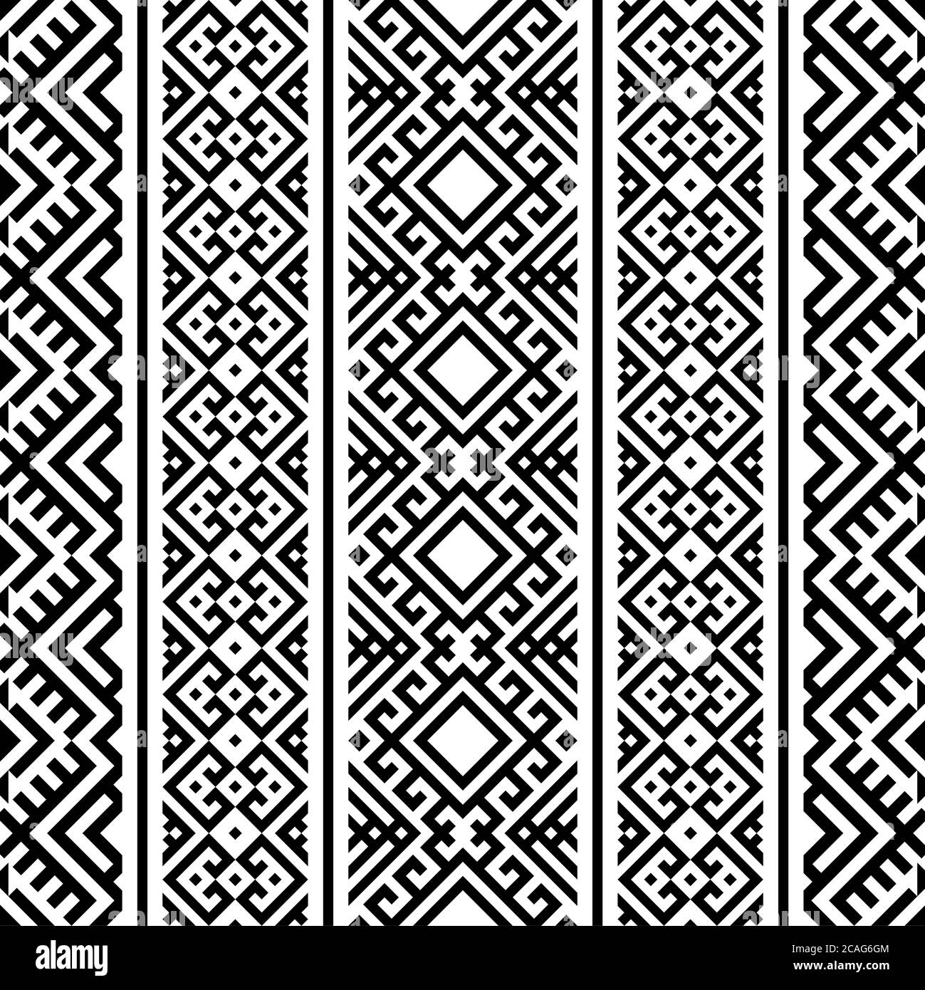 Vertical native style for seamless ethnic pattern texture background ...