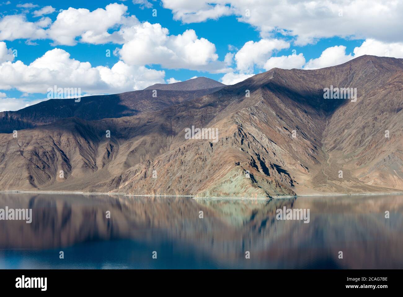 Ladakh, India - Pangong Lake view from Merak Village in Ladakh, Jammu ...