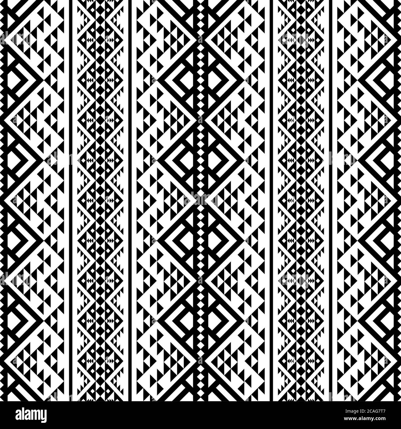 Vertical native style for seamless ethnic pattern texture background ...