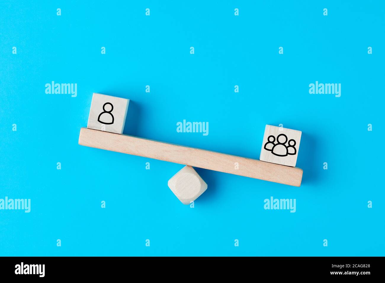 Concept of teamwork, cooperation, collaboration or alliance against ...