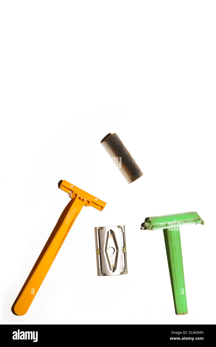 Close-up Of Shaving Objects, Tools for cutting beard barbershop top ...