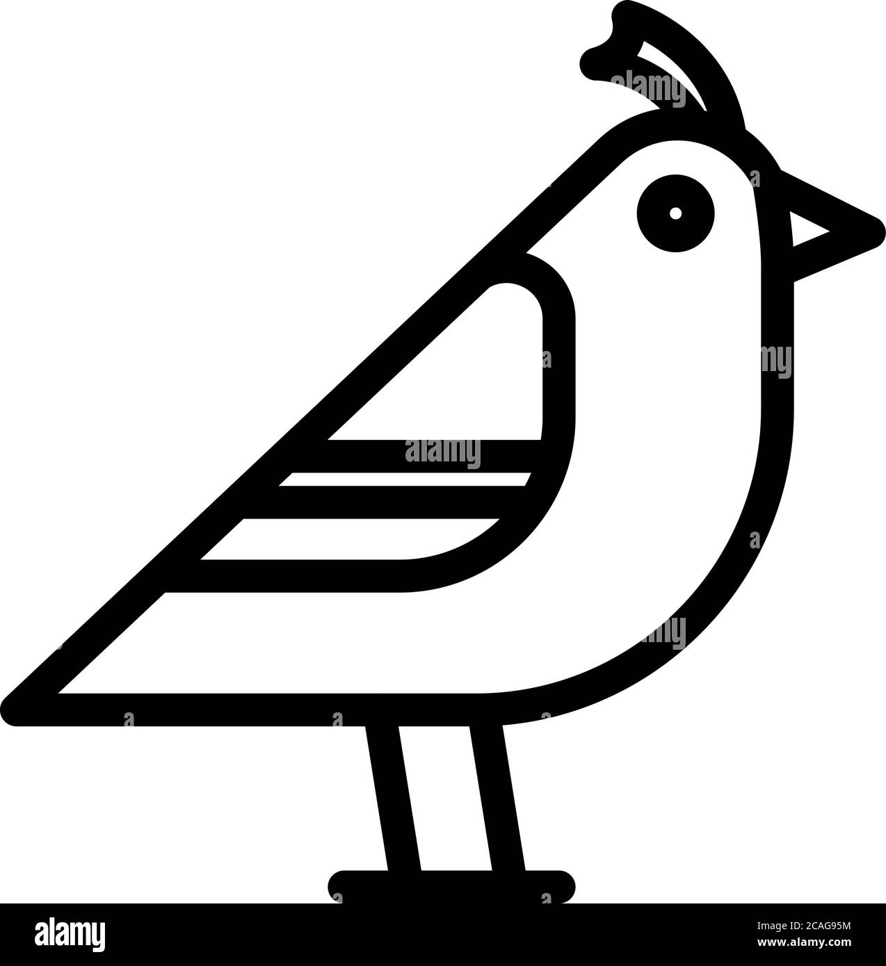 Quail farm icon, outline style Stock Vector Image & Art - Alamy