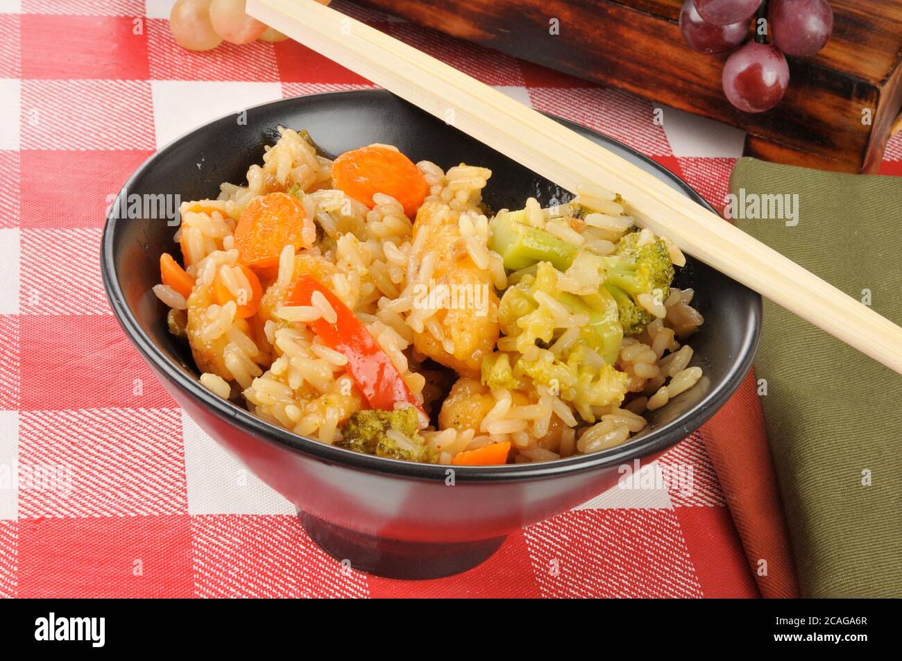 Chicken flavored rice hi-res stock photography and images - Alamy