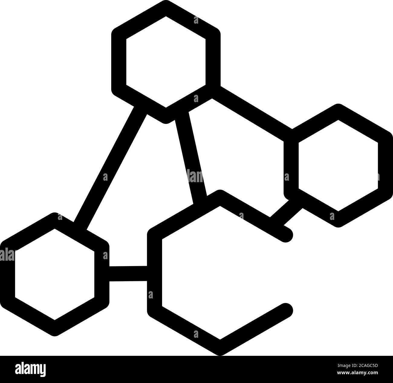 Serotonin hormones icon, outline style Stock Vector Image & Art - Alamy