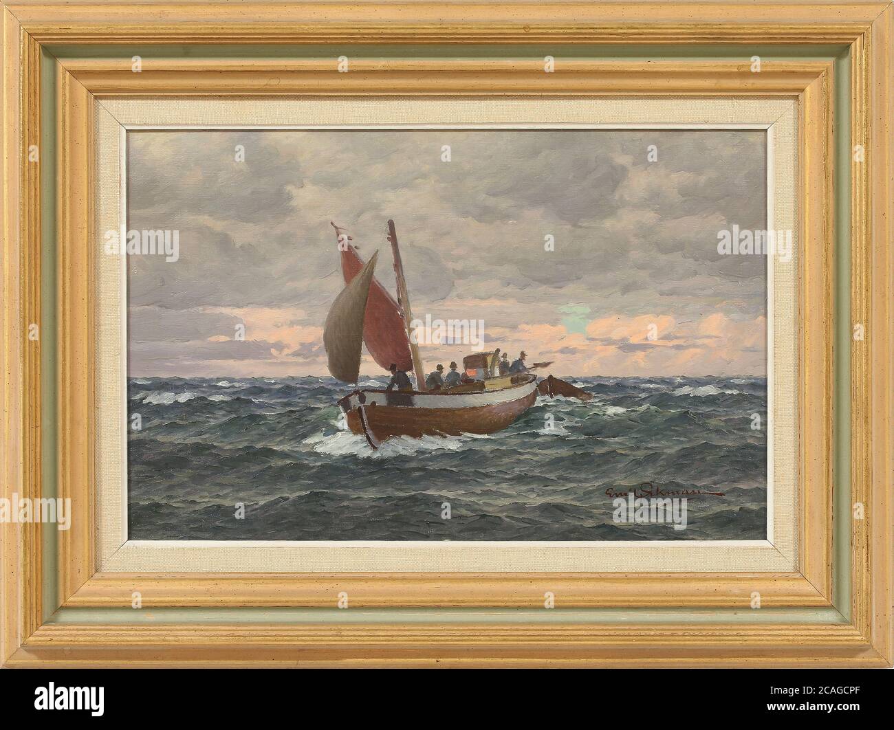 Old and vintage fishing photographs hi-res stock photography and images ...