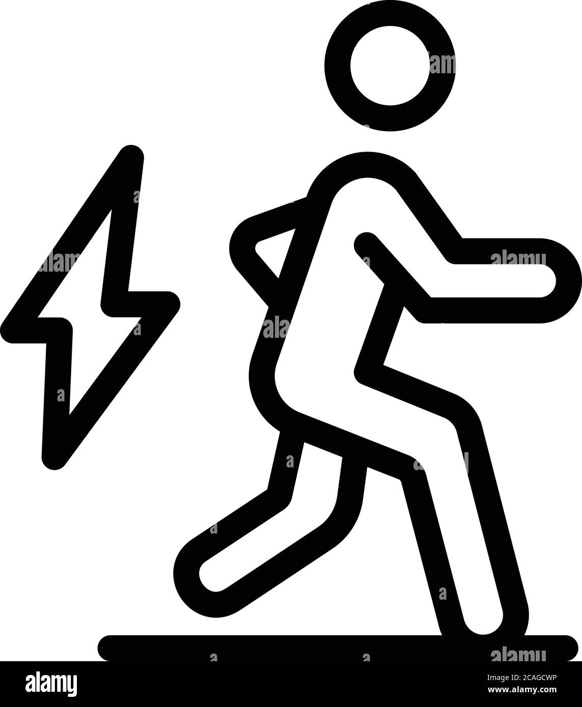 Running man icon, outline style Stock Vector Image & Art - Alamy Running man icon, outline style Stock Vector Image & Art - Alamy