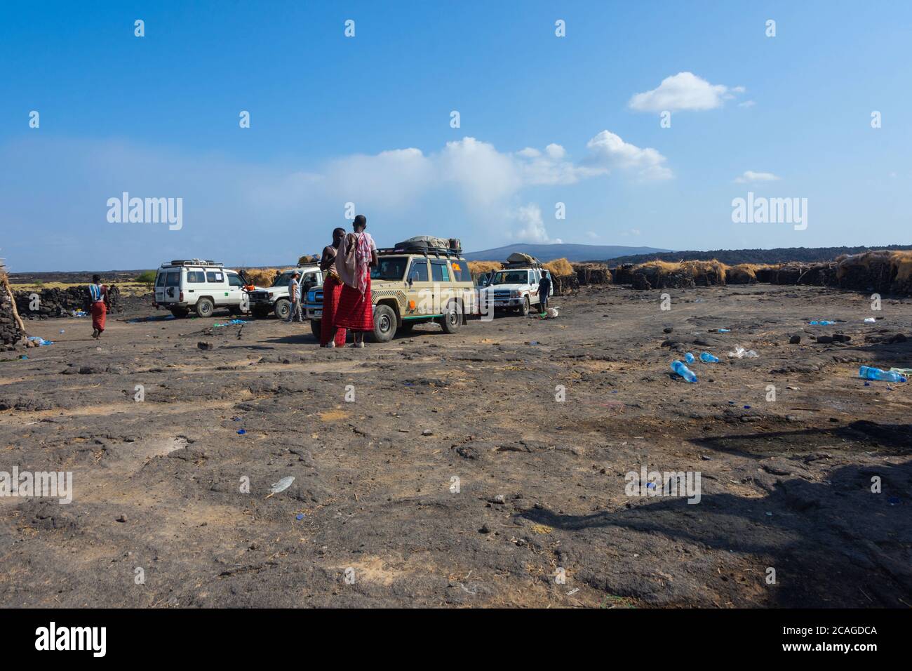 Basecamp below erta ale volcano hi-res stock photography and images - Alamy