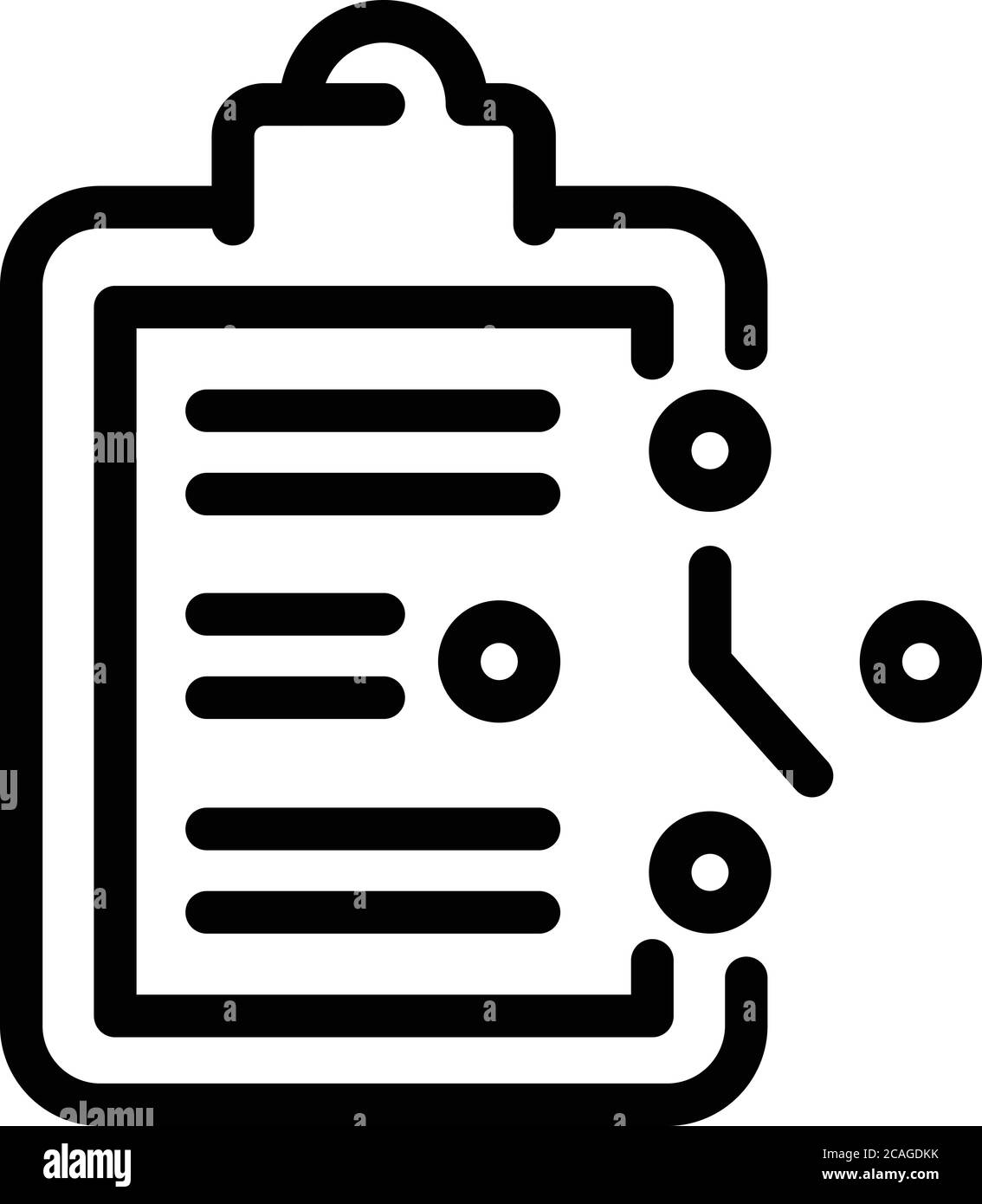 Fitness program list Cut Out Stock Images & Pictures - Alamy