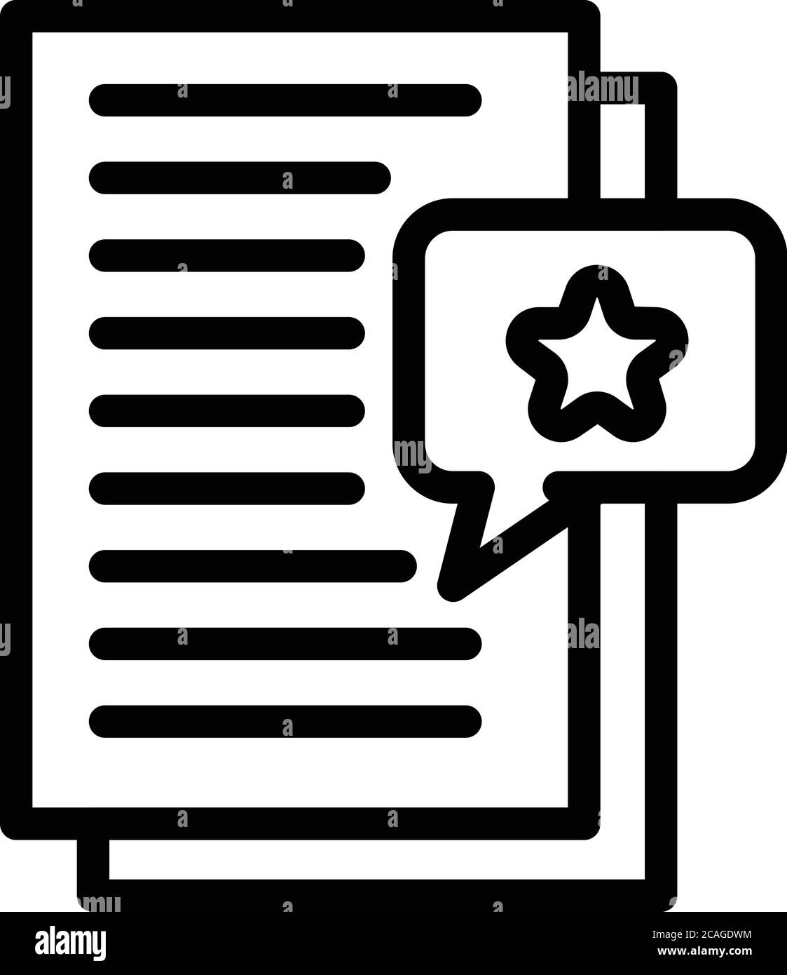 Quality customer service icon, outline style Stock Vector Image & Art ...