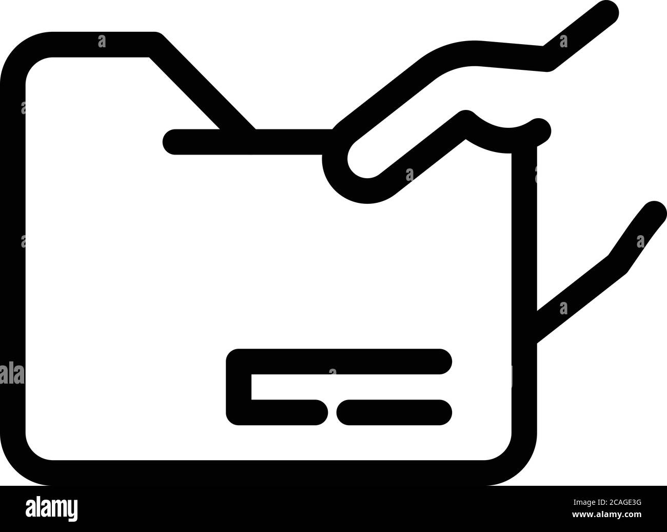 Signature folder Black and White Stock Photos & Images - Alamy