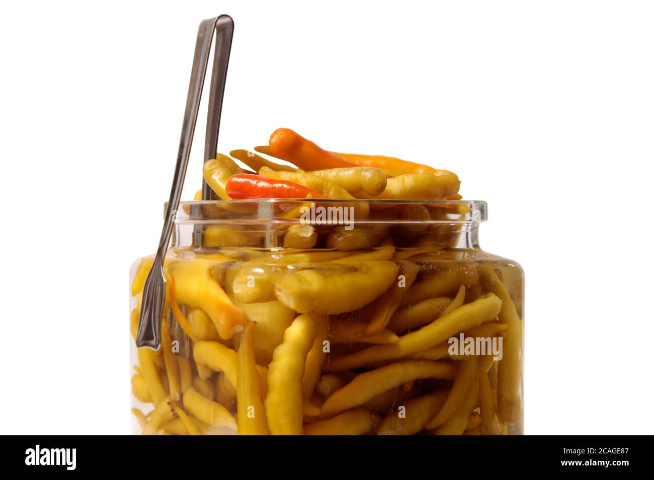 Traditional Pepper Pickle. Hot pepper pickle Stock Photo - Alamy