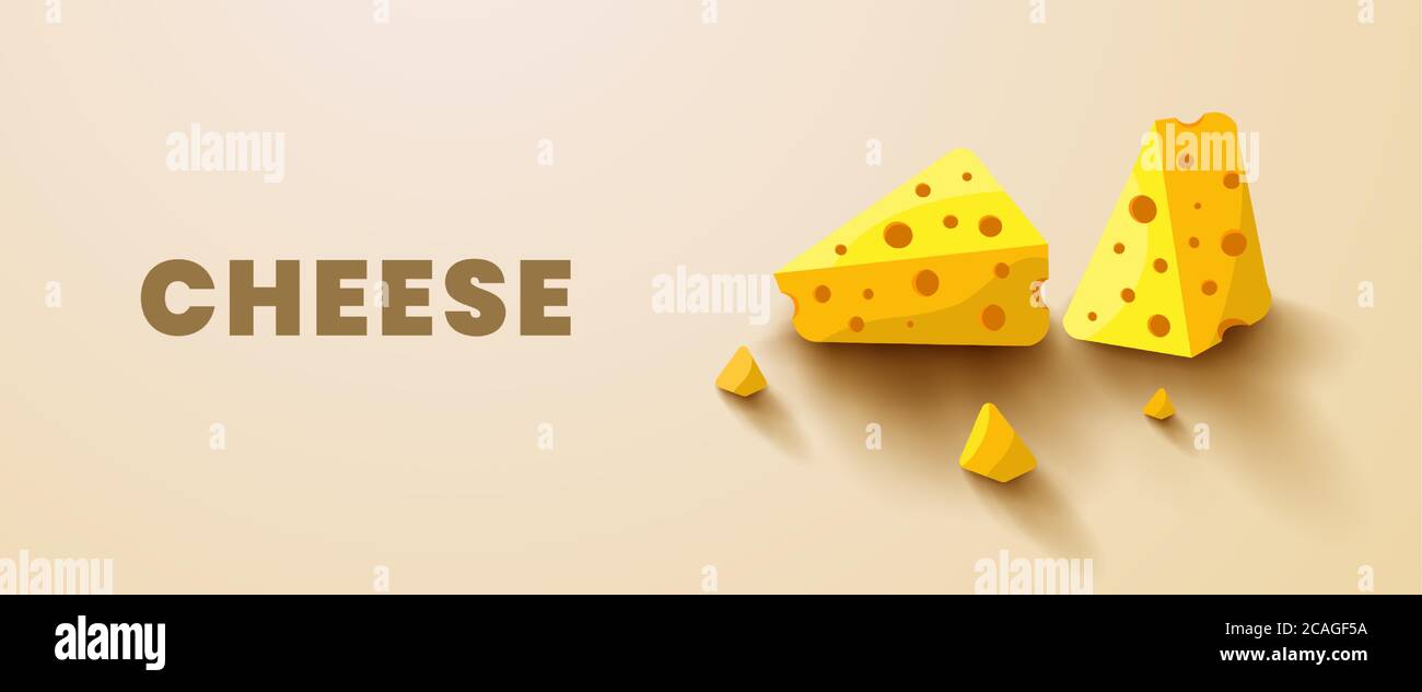 vector design Illustration of clean cheese background with copy space ...
