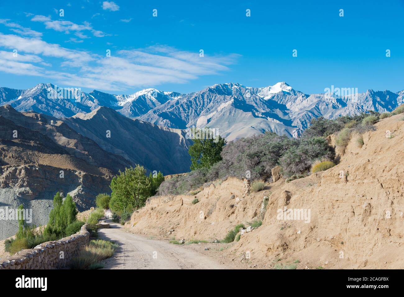 Ladakh, India - Beautiful scenic view from Between Yangtang and Hemis ...