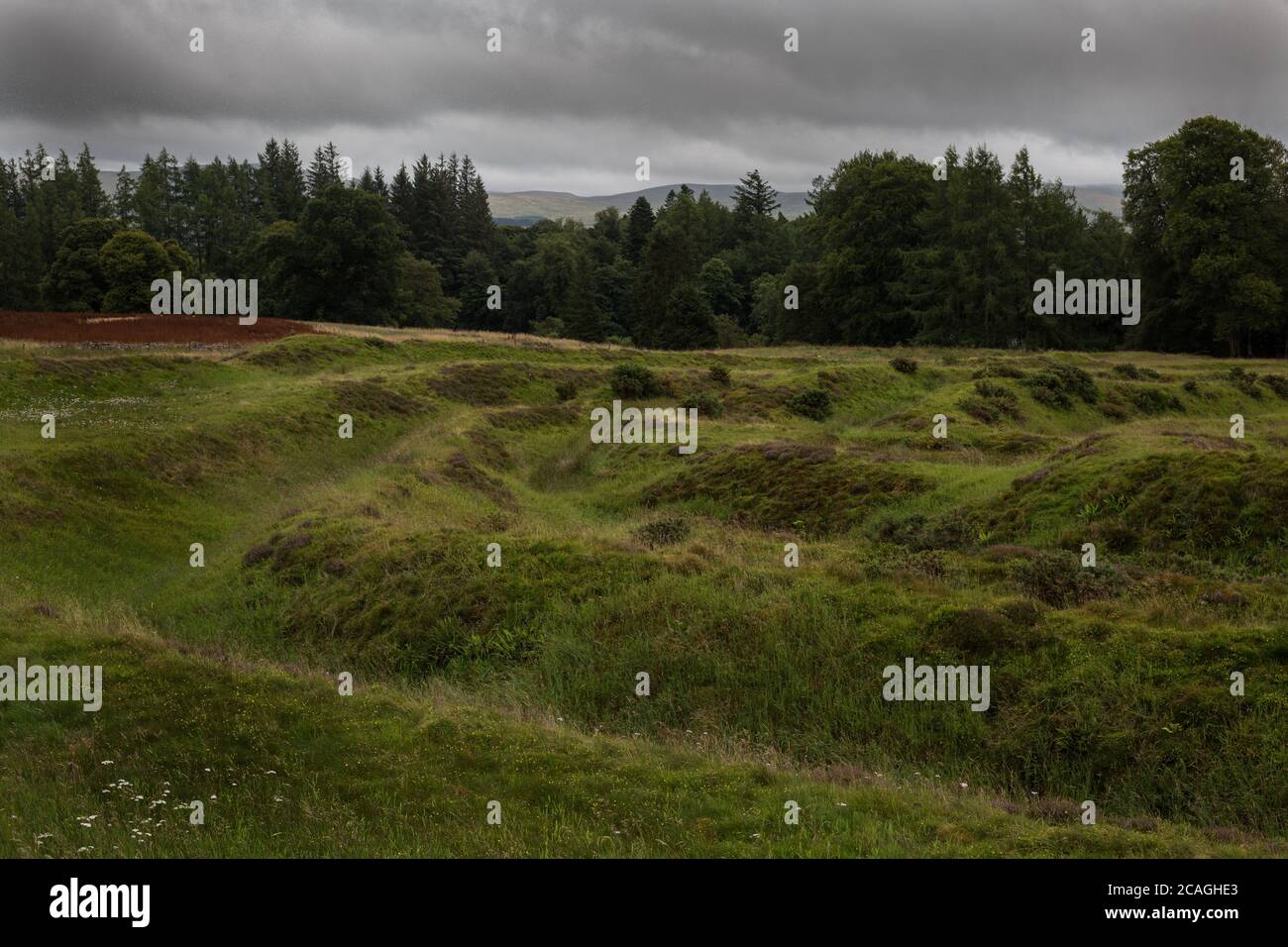 Roman gask ridge hi-res stock photography and images - Alamy