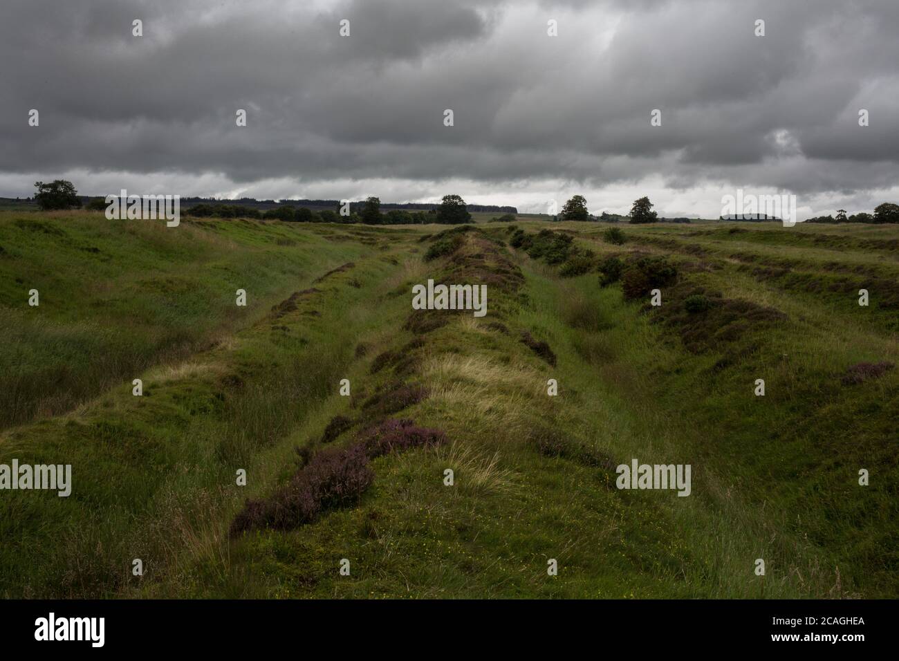 Ardoch roman site scotland hi-res stock photography and images - Alamy