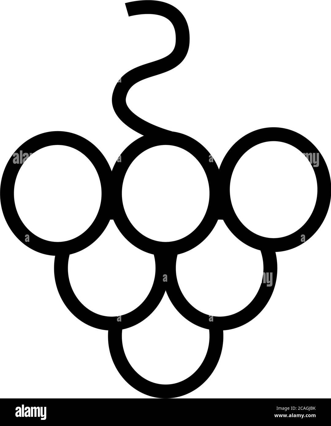 Ripe grape icon simple Black and White Stock Photos & Images - Alamy