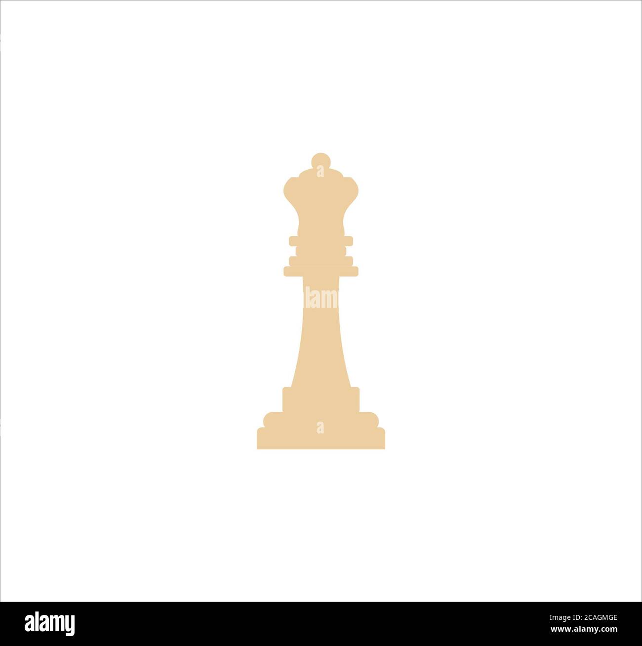 An illustration of a chess king figure isolated on white background ...
