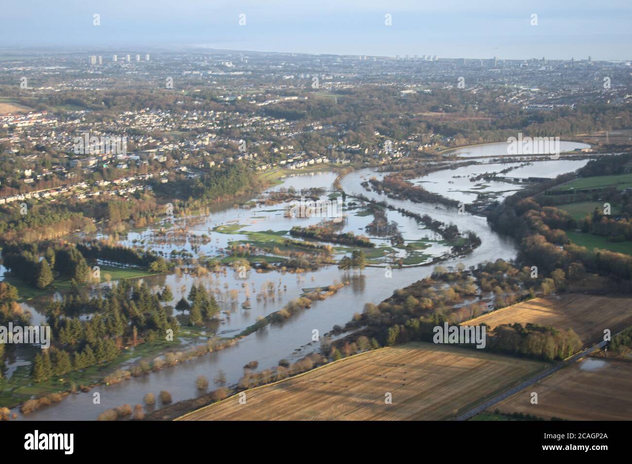 Flooding river dee hi-res stock photography and images - Alamy
