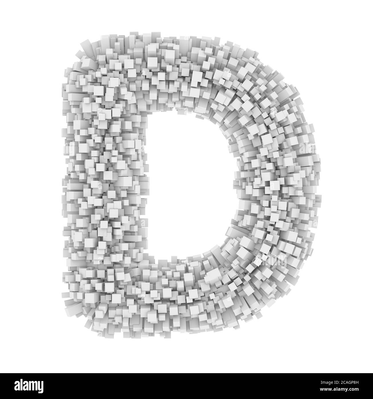 3d Bricks creative cartoon cute decorative letter D Stock Photo - Alamy