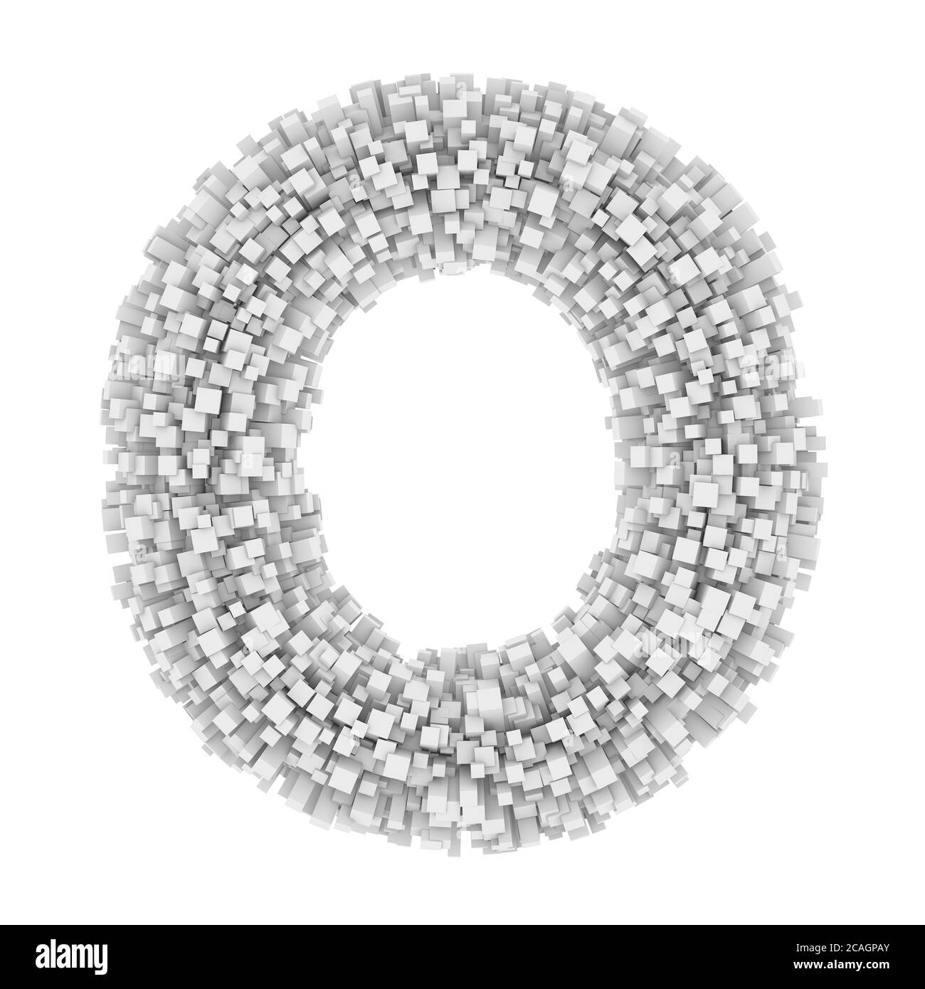 3d Bricks creative cartoon cute decorative letter O Stock Photo - Alamy